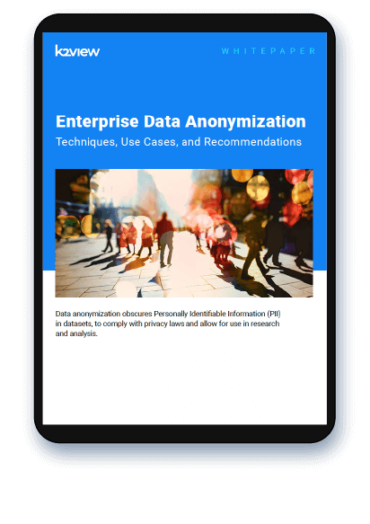Download the What is Data Anonymization whitepaper