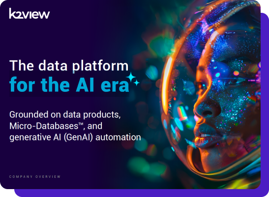 Data Product Platform | K2View