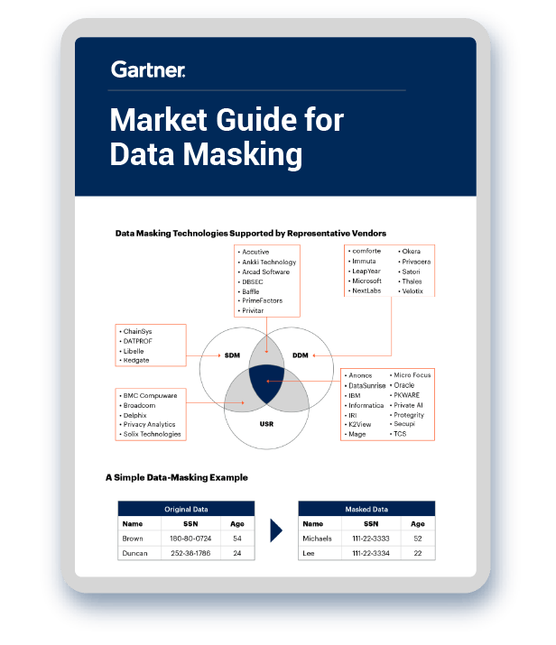 Gartner Report: Download the Market Guide for Data Tokenization