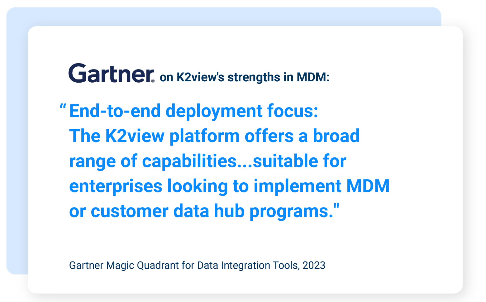Multidomain Master Data Management Tools | K2View